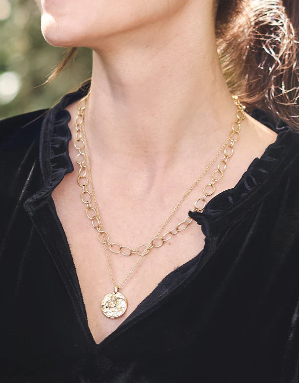 Spartina 449 Splash Collection Twilight Necklace ( 18") - Crystal ...